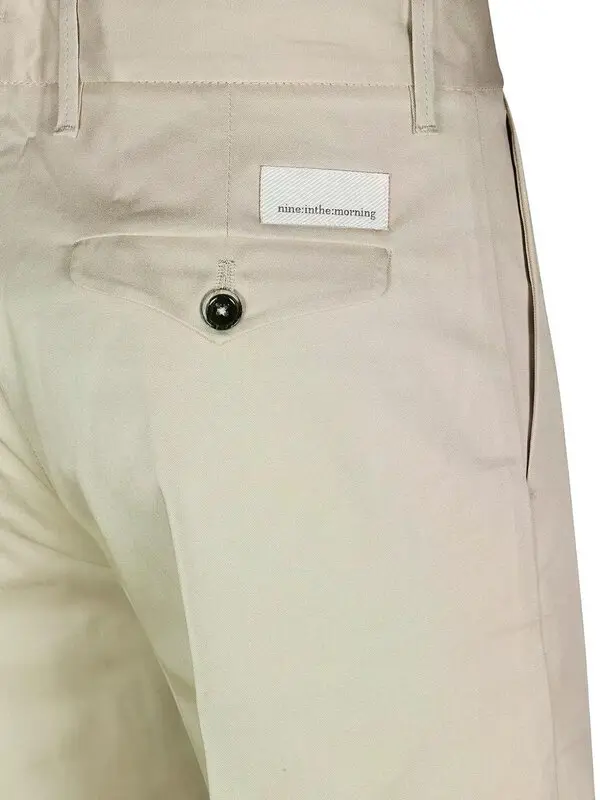 NINE:INTHE:MORNING Logo Detail Trousers