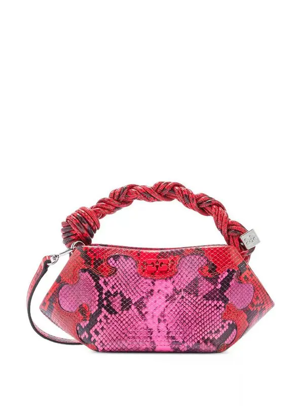 GANNI Mini Bou Tote Bag - Pink