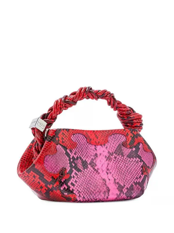 GANNI Mini Bou Tote Bag - Pink