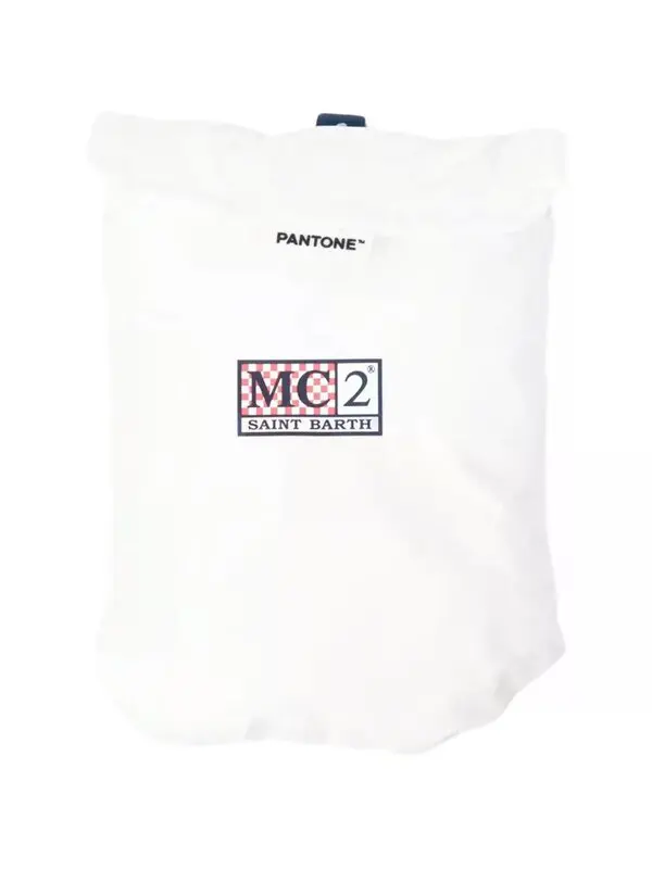MC2 SAINT BARTH Logo-patch Swim Shorts - White