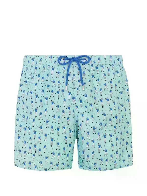 MC2 SAINT BARTH Lightweight Swim Shorts - Blue