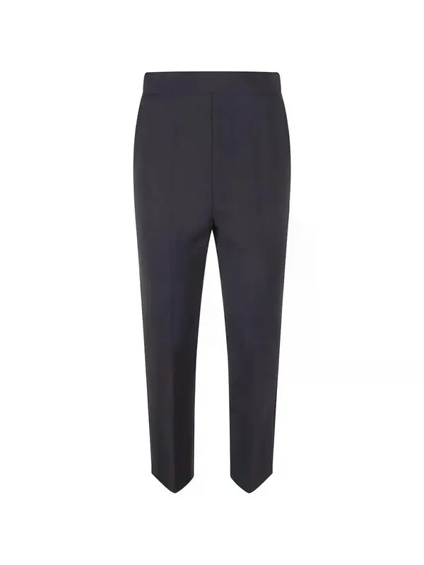 Max Mara Virgin Wool Trousers - Grey