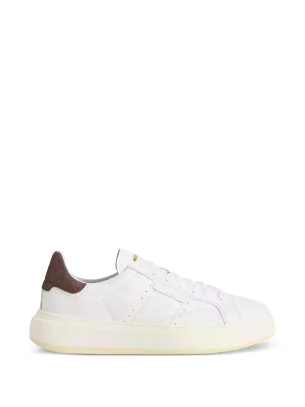 Woolrich Arrow Leather Sneakers - White