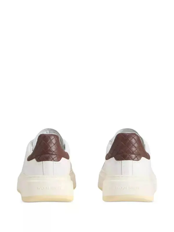 Woolrich Arrow Leather Sneakers - White