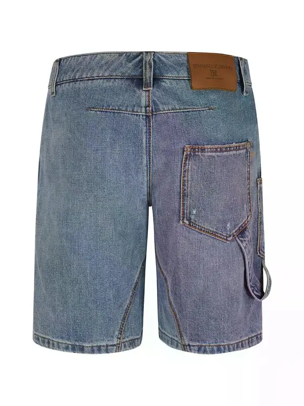 Ermanno Scervino Panelled Denim Shorts