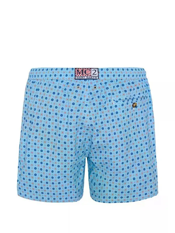 MC2 SAINT BARTH Patterned Swim Shorts