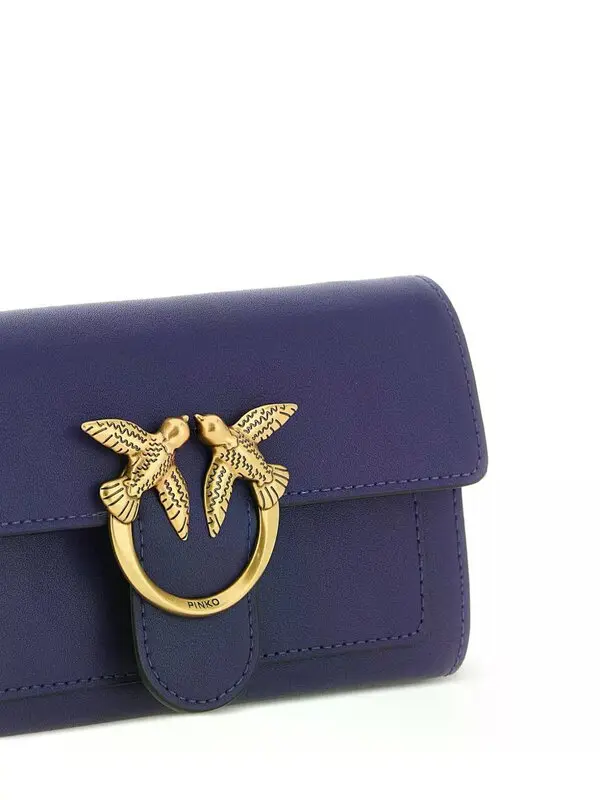 Pinko Love Simply Birds Chain Wallet - Purple