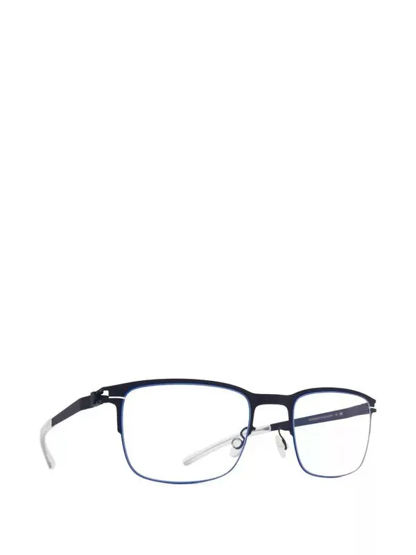 Mykita Fort Rectangle Glasses - Blue