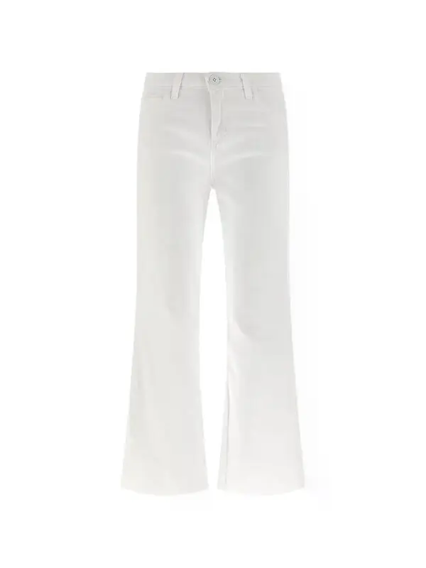 L'Agence Wanda Flared Jeans - White