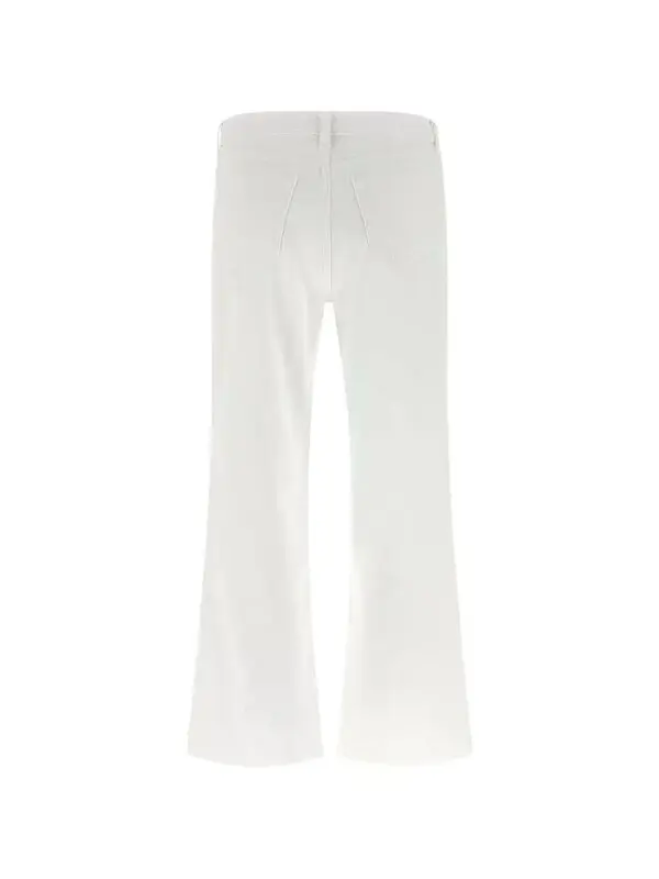 L'Agence Wanda Flared Jeans - White