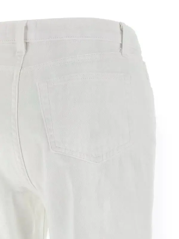 L'Agence Wanda Flared Jeans - White