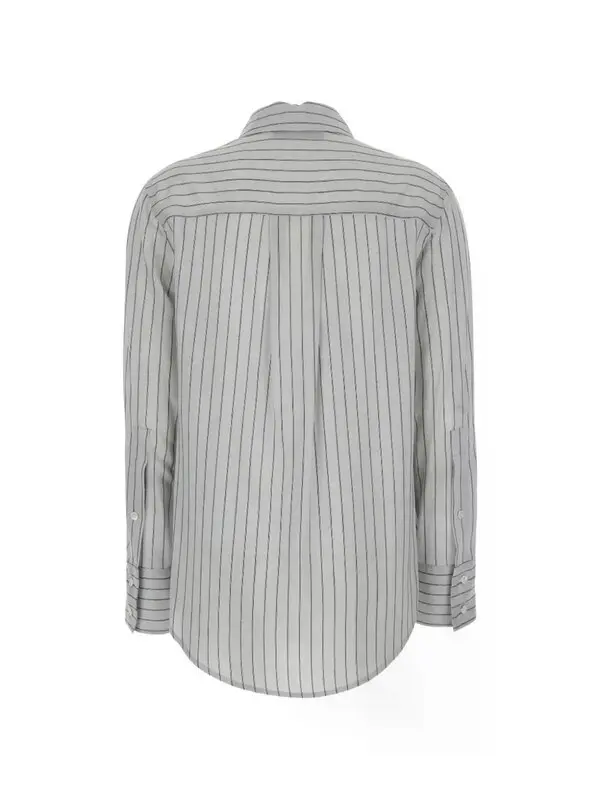 TELA Striped Long Sleeve Shirt