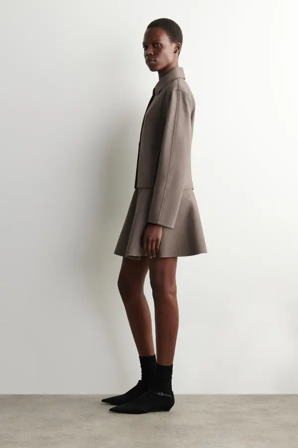 Cos Flared Mini Skirt