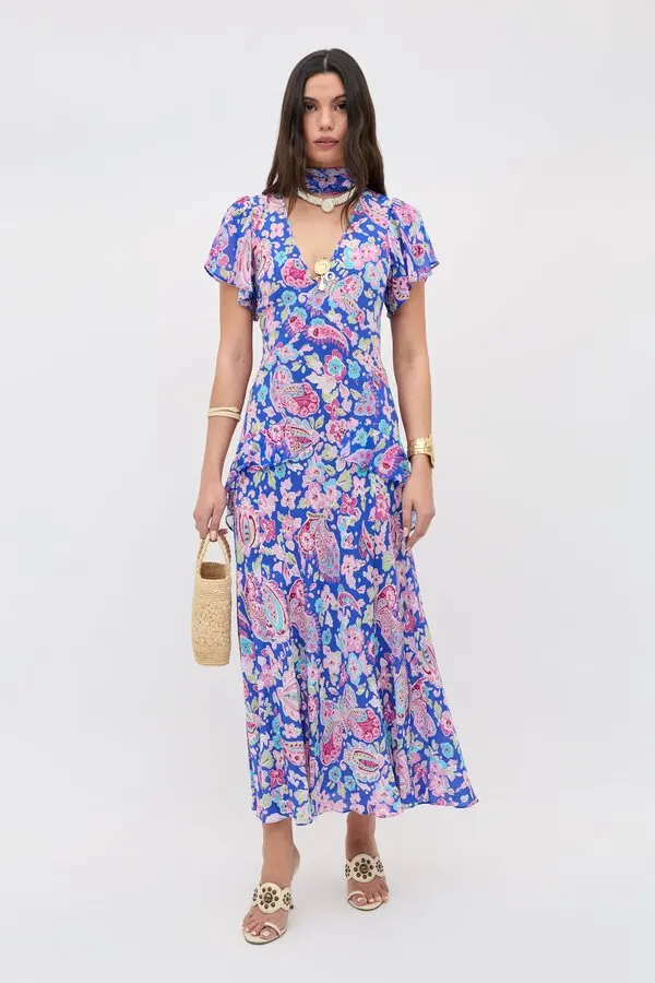 Rixo Evie Cara Floral Dress