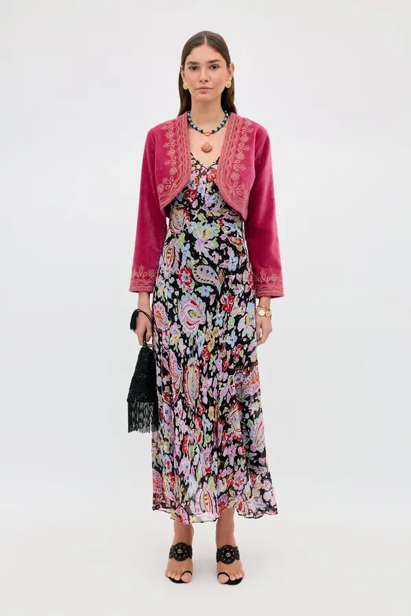 Rixo Floral Print Regular Bexley Cara