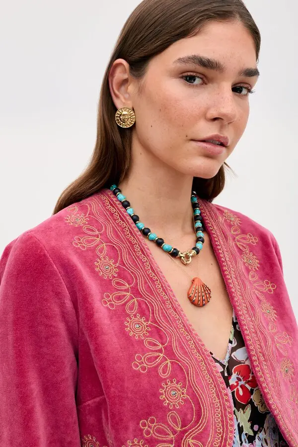 Rixo Cliona Soutache Embroidered Jacket