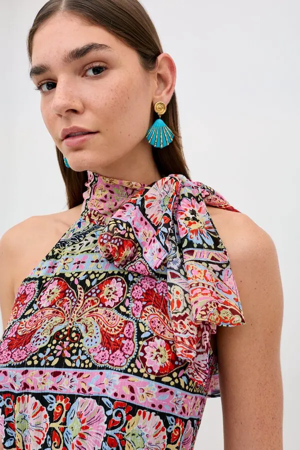 Rixo Daphne Earrings - Blue
