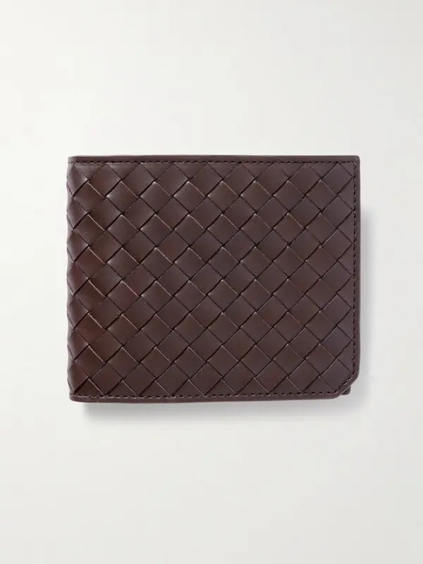 Bottega Veneta Intrecciato Leather Billfold Wallet