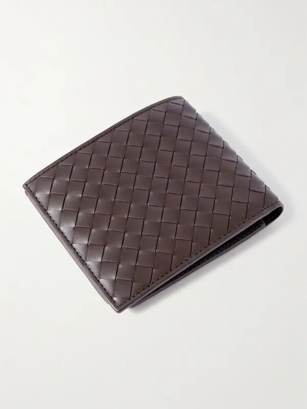 Bottega Veneta Intrecciato Leather Billfold Wallet