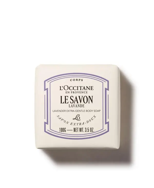 L'OCCITANE Le Savon Shea Lavender Extra-gentle Body Soap 3.50 Fl Oz - No Color