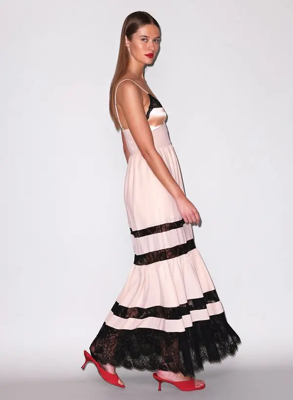 FLEUR DU MAL Adeline Dress - Soft Bisque