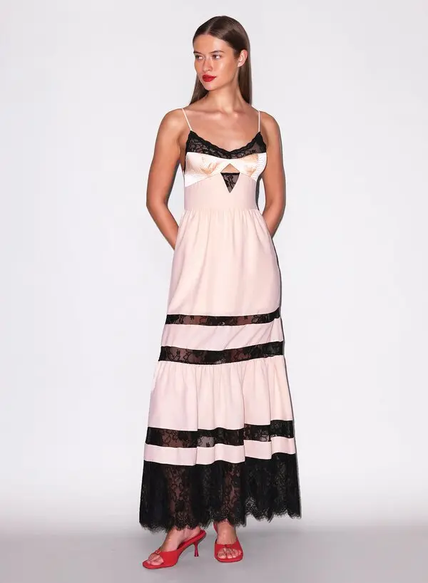 FLEUR DU MAL Adeline Dress - Soft Bisque