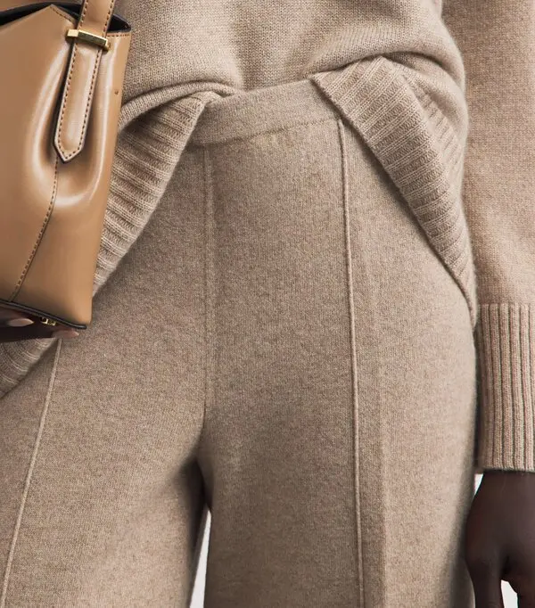 Lafayette 148 New York Cashmere-silk Blend Trousers