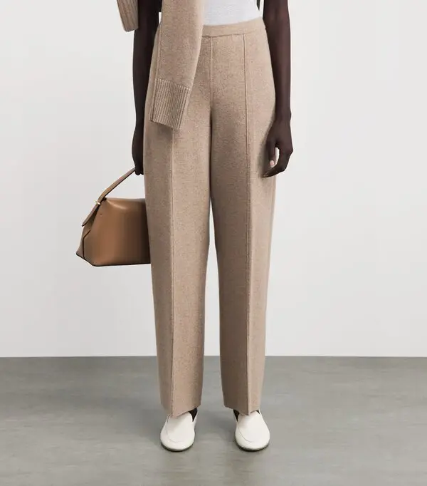 Lafayette 148 New York Cashmere-silk Blend Trousers
