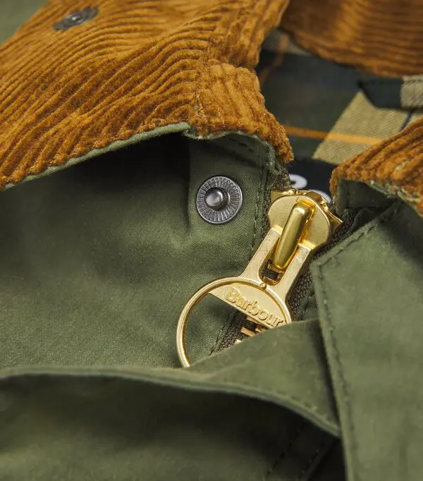 Barbour Waxed Spey Jacket - Green