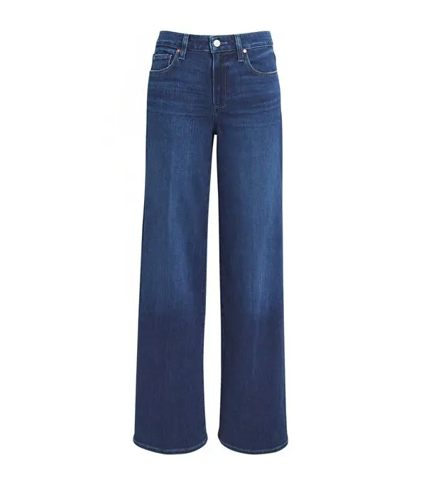 Paige Tatum Wide-leg Jeans - Blue