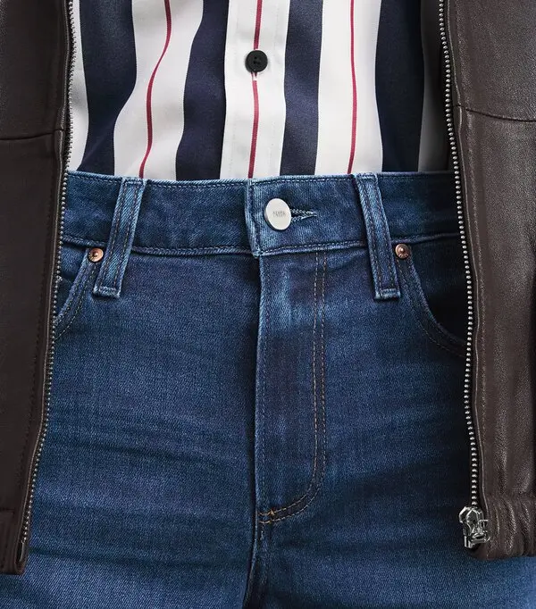 Paige Tatum Wide-leg Jeans - Blue