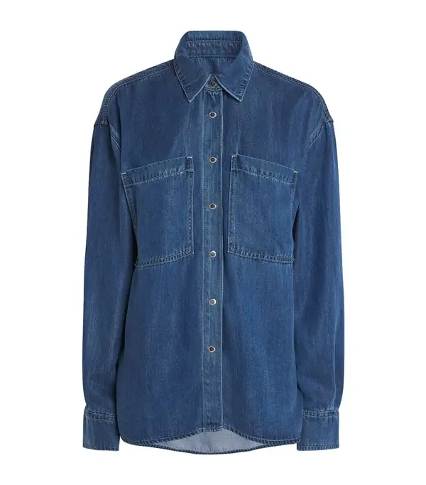 7 For All Mankind Denim Shirt - Blue