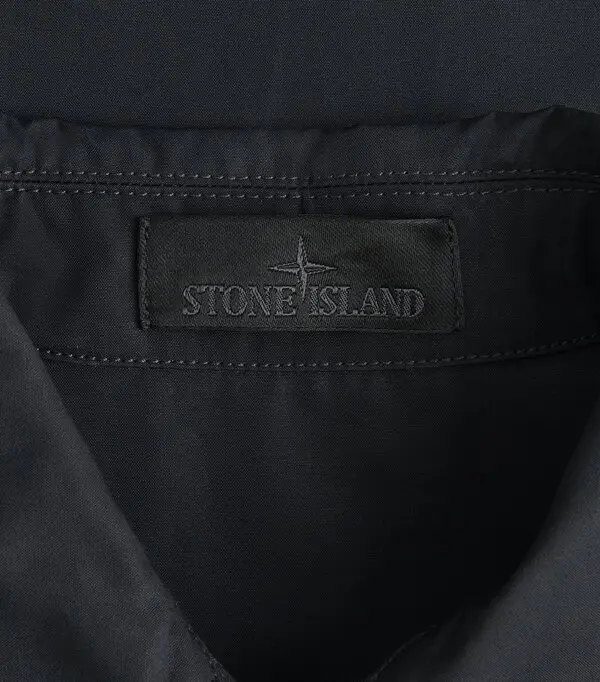 Stone Island Canvas Ghost Overshirt - Black