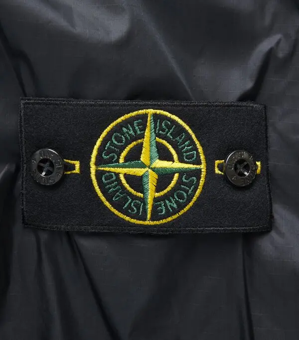 Stone Island Ripstop Hooded Jacket - Navy
