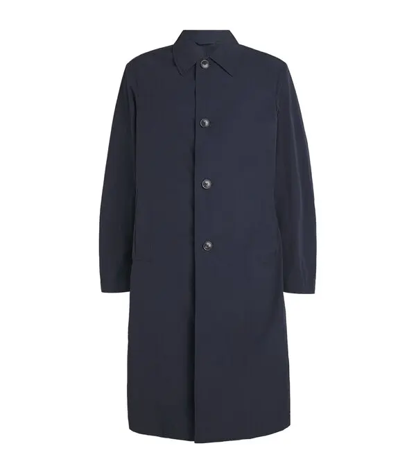 Dries Van Noten Water-repellent Coat - Navy