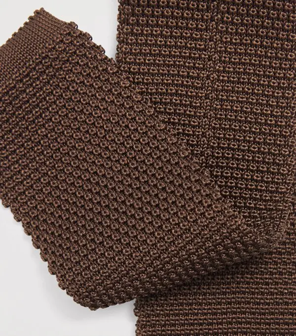 Corneliani Knitted Silk Tie