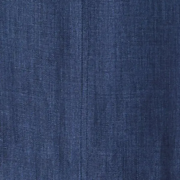 Max Mara Linen Belted Midi Dress - Blue