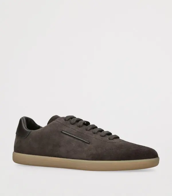 Zegna 232 Suede Sneakers - Brown