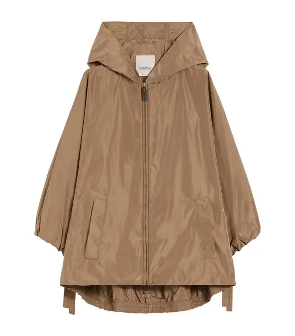 Max Mara Hooded Pantone Raincoat - Beige