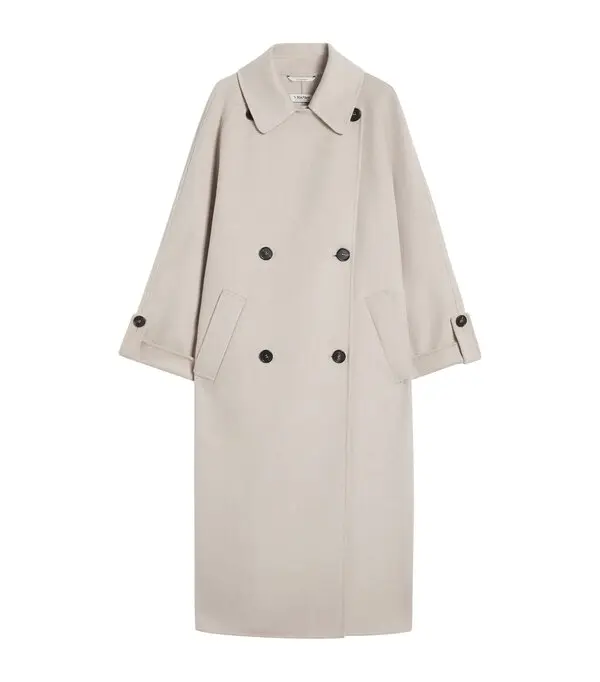 Max Mara Virgin Wool Coat - Beige