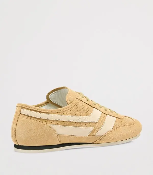 TOM FORD Suede Low-top Sneakers - White