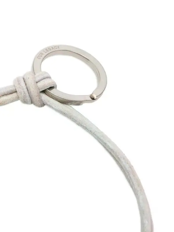 Our Legacy Ladon Knotted Leather Necklace