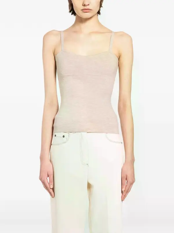 Max Mara Spaghetti-strap Tank Top