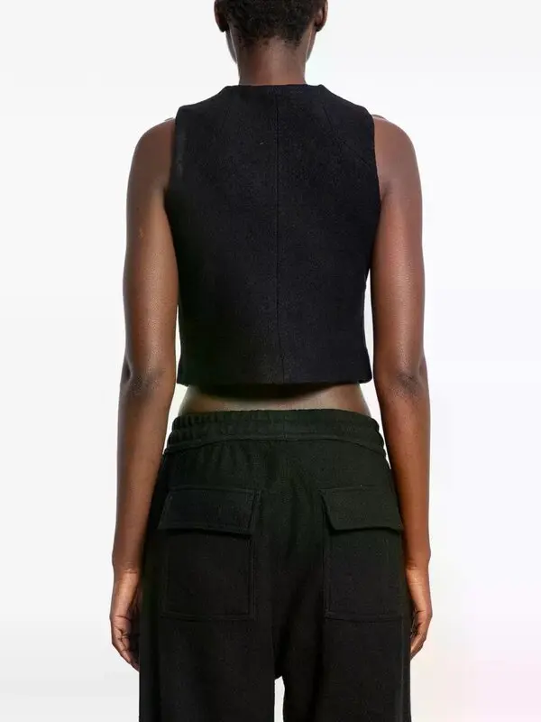 THOM KROM V-neck Wool Waistcoat