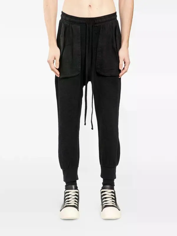 THOM KROM Pocket Jersey Track Pants - Black