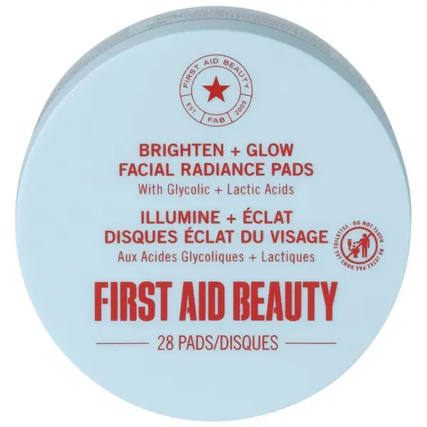 FIRST AID BEAUTY Brighten + Glow Pads 28 Ct - One-color