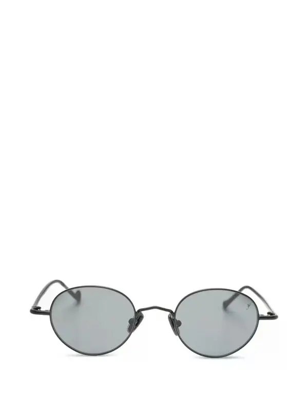 EYEPETIZER Chatham Round-frame Sunglasses - Black