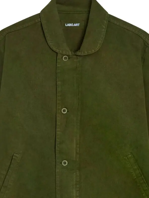 Labo.art Button-fastening Shirt Jacket - Green