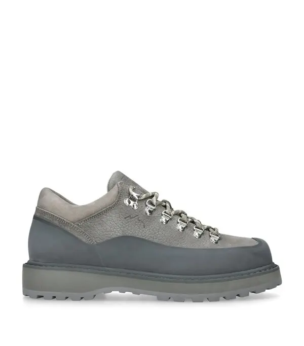Diemme Leather Cornaro Due Gomma Low-top Boots