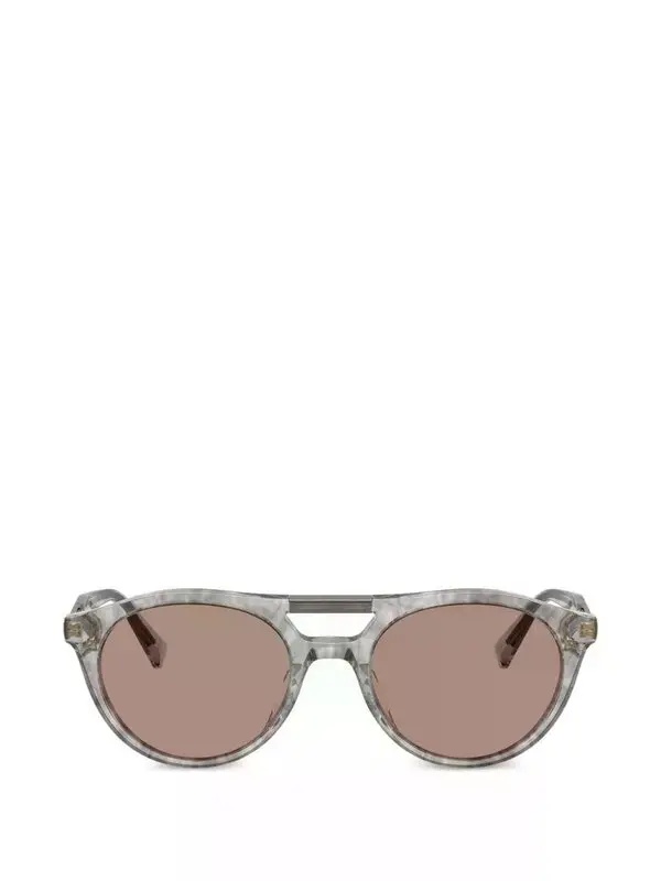 Brunello Cucinelli Round-frame Sunglasses - Grey